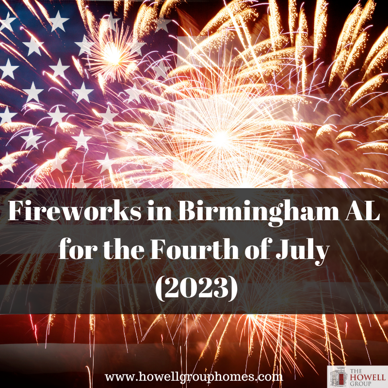 Fireworks in Birmingham AL for the Fourth of July (2023) - Dianna Howell